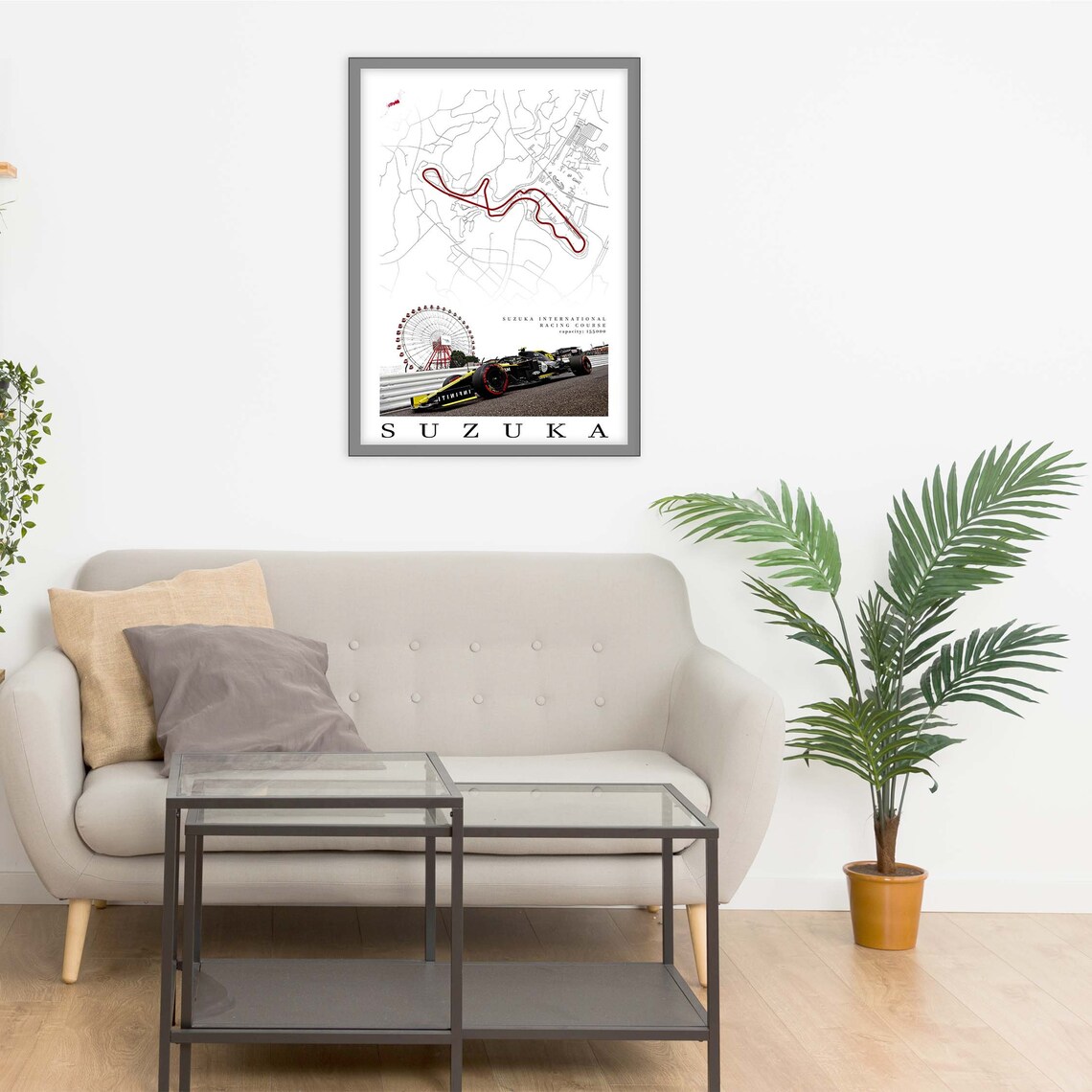 City Map of SUZUKA Suzuka International Racing Course Home - Etsy