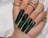 Shego Press on Nail Set - Etsy