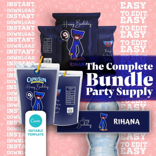 Poppy Playtime Birthday Party - Etsy