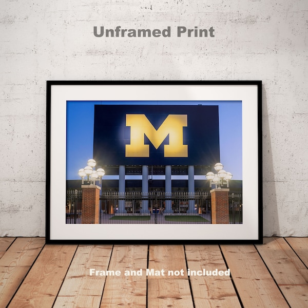 Michigan Stadium - Etsy