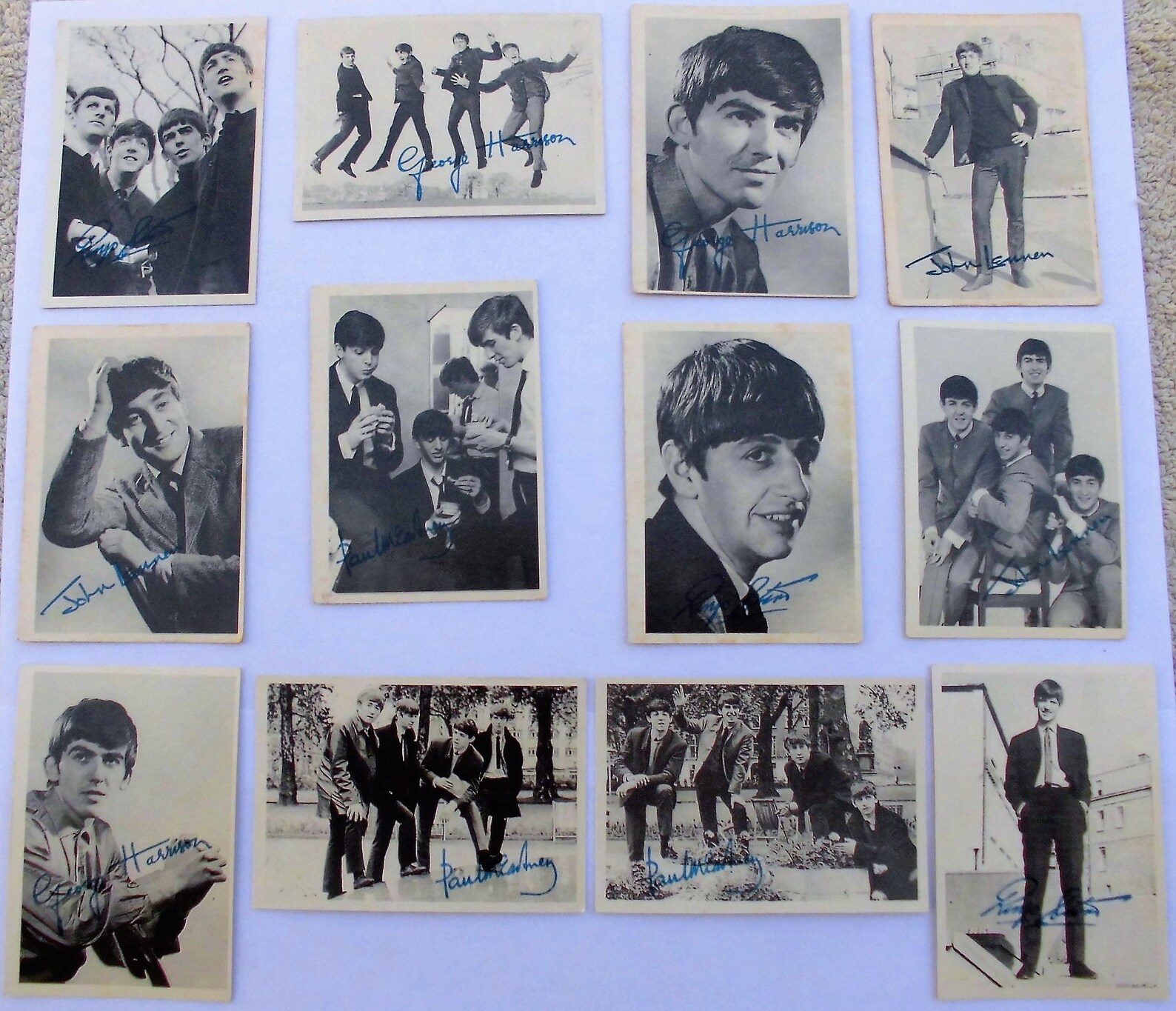 The Beatles A&BC Chewing Gum Trading Cards COMPLETE 1st - Etsy Canada