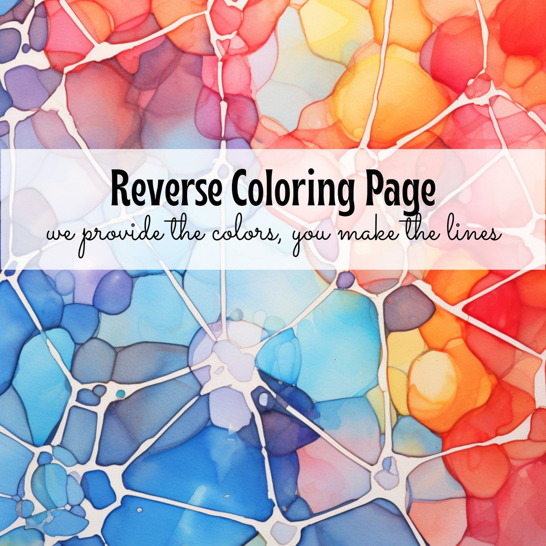 Coloring Pages Reverse Coloring Pages Adult Coloring Book Reverse ...