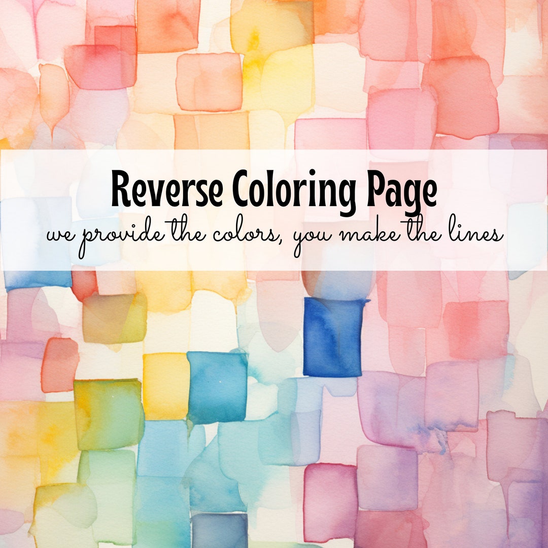 Coloring Pages Reverse Coloring Book Adult Coloring Book Reverse ...