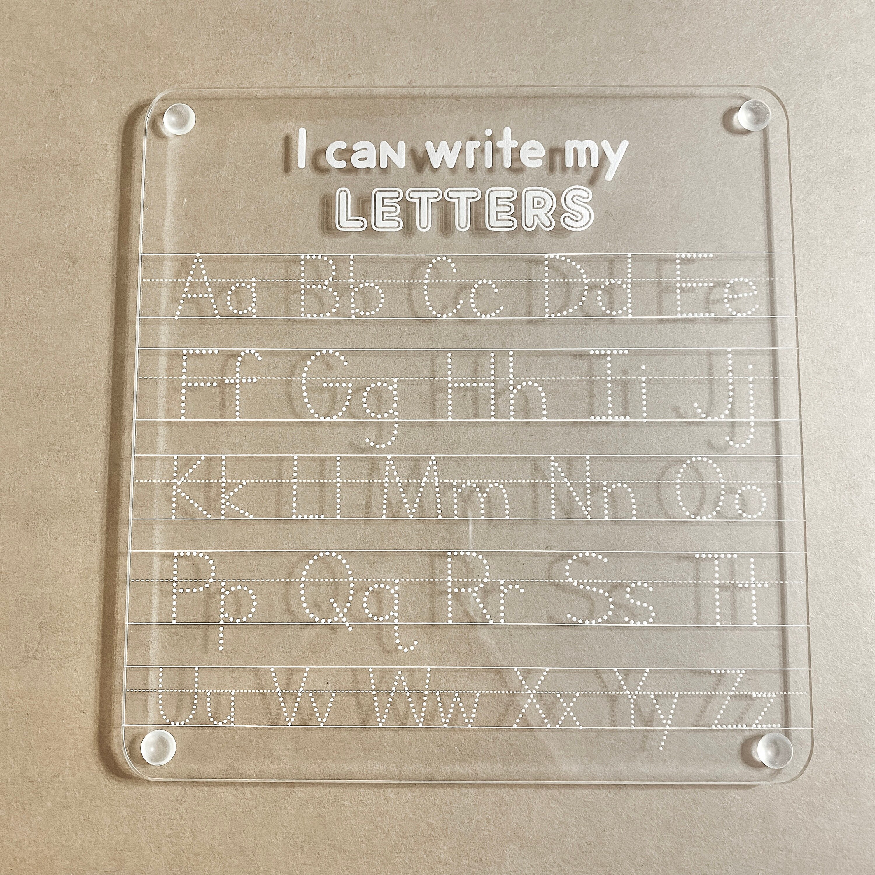 Trace Boards | Dry Erase Letter Tracing Board | Alphabet Trace Board ...