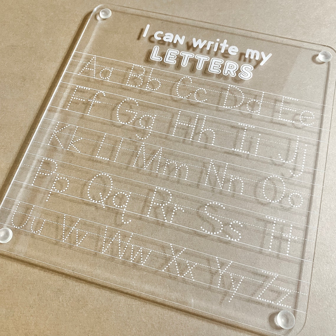 Trace Boards | Dry Erase Letter Tracing Board | Alphabet Trace Board ...