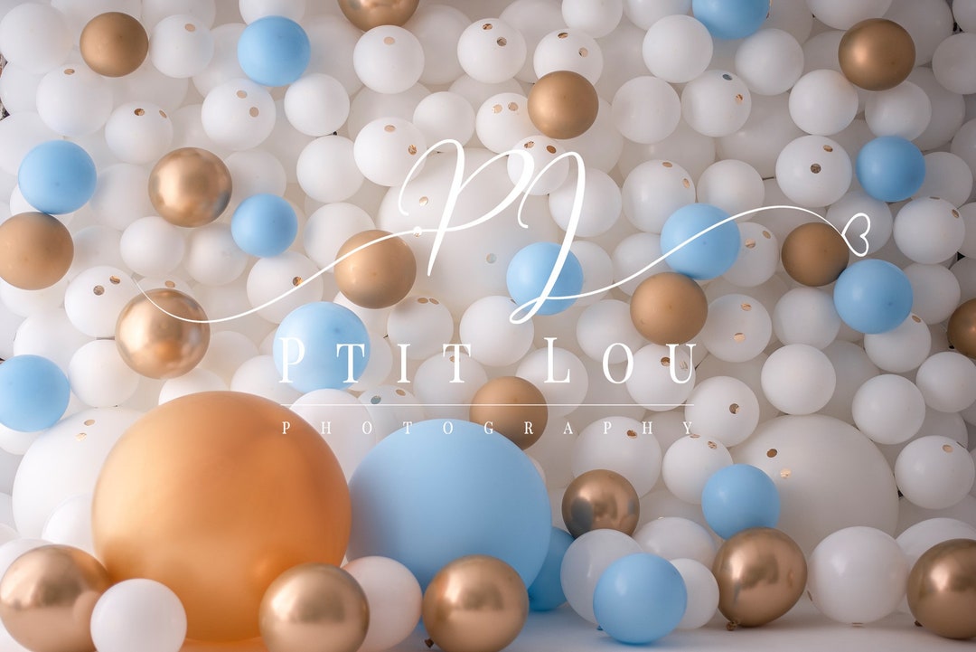 Digital Balloon Backdrop - Etsy
