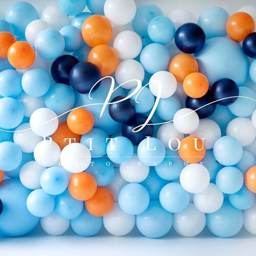 Digital Balloon Wall - Etsy