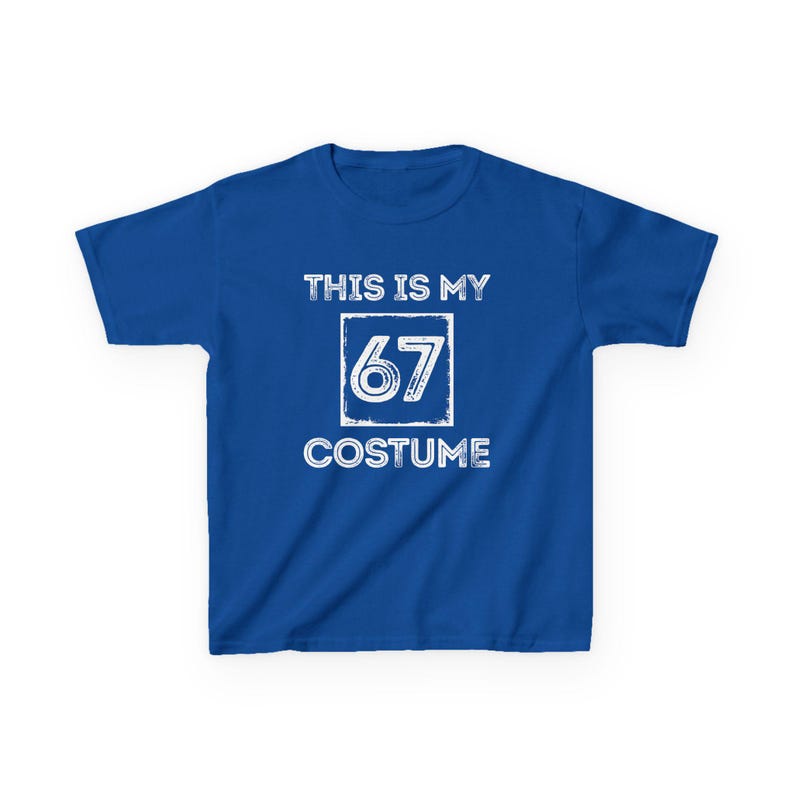 67 Costume Kids Shirt, Funny 67 Youth Tee, Meme Shirt, 67 Kids Shirt ...