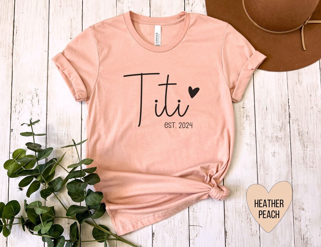 Personalized Titi Est. T-shirt, Custom Titi Gift, Custom Titi Shirt ...