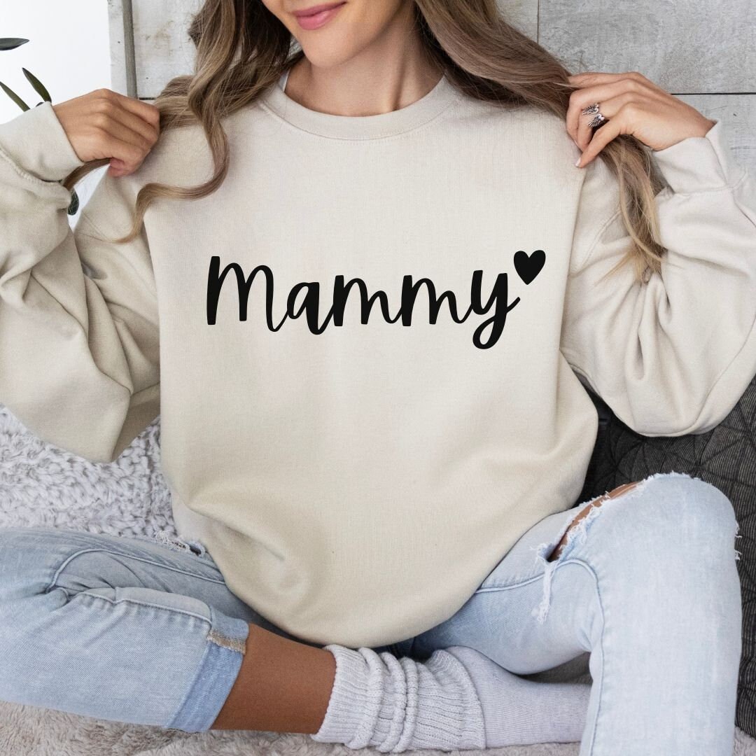 Mammy Sweatshirt, Mammy Sweater, Custom Mammy Sweatshirt, Gift for Her ...