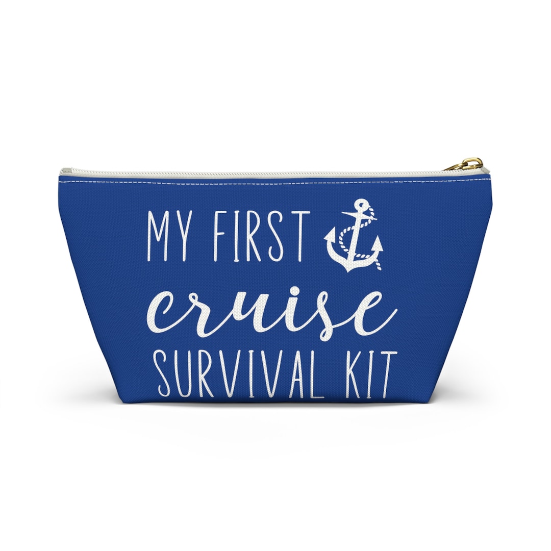 First Cruise Survival Kit Bag, Travel Pouch, Cruise Gift, Cruise Pouch ...