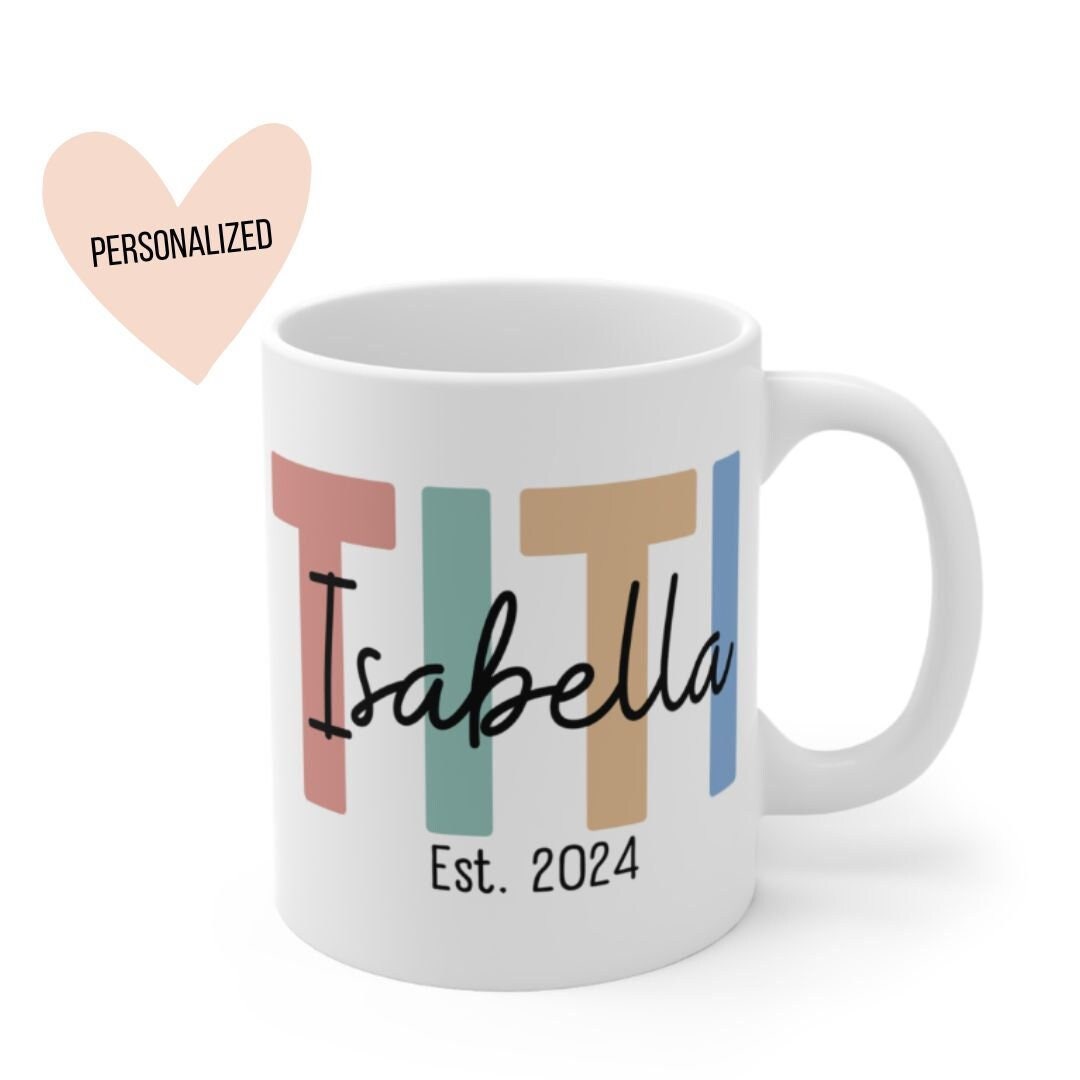 Personalized Titi Mug, Titi Mug, Titi Gift, Titi Birthday Gift, Custom ...