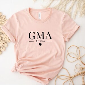 Personalized Gma Est. Sweatshirt, Custom Gma Gift, Custom Gma Shirt ...
