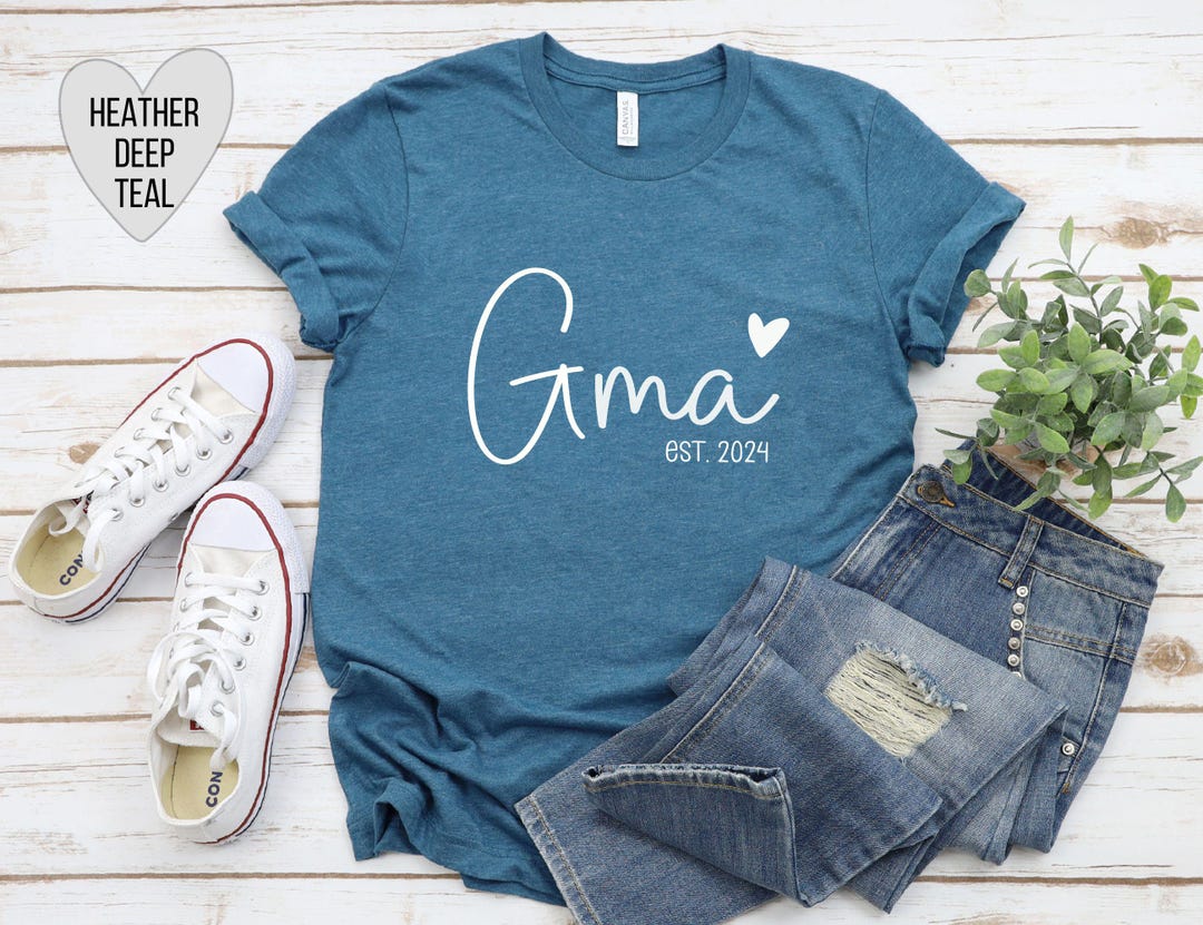 Personalized Gma Est. Sweatshirt, Custom Gma Gift, Custom Gma Shirt ...