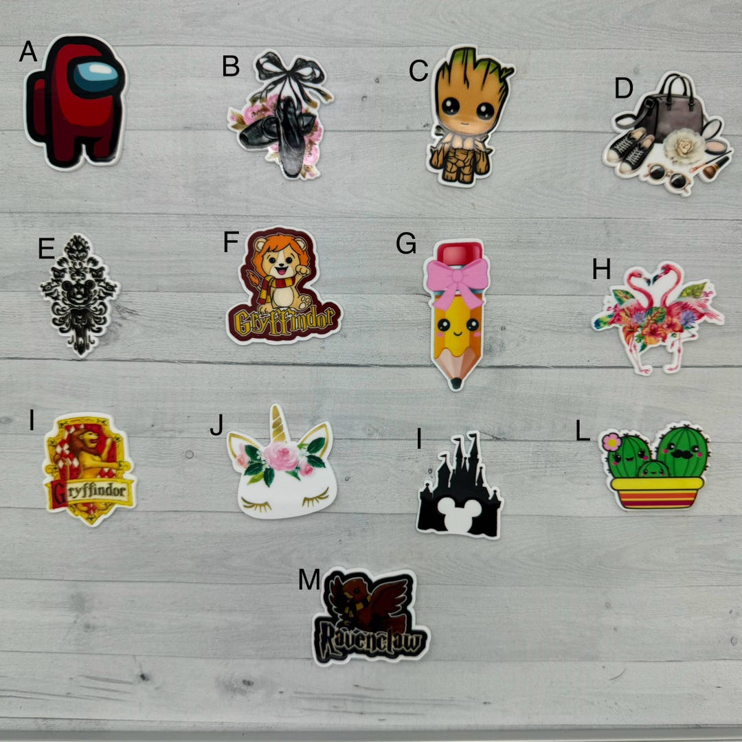 Cartoon Planar Resins, Character Planar Resins, Embellishments ...