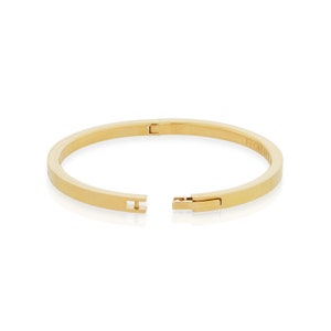 Child's Engraved Bangle With Clasp, Personalised Gift, Roman Numeral or ...