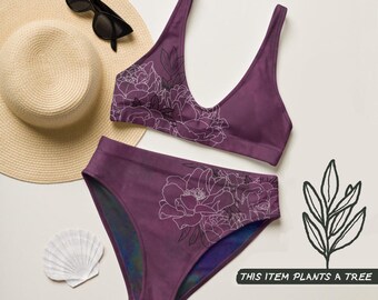 High Waisted Bikini - Etsy