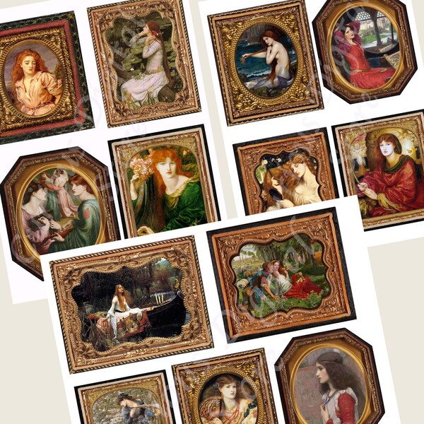 Pre Raphaelite - Etsy