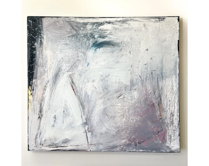 Vintage Abstract Melinda Stickney-gibson Acrylic on Canvas Abstract ...