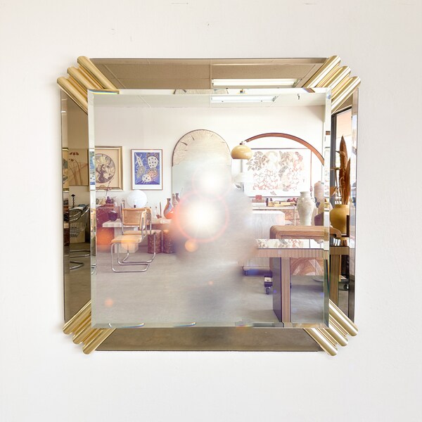 Smoked Glass Mirror - Etsy