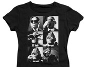 The Invisible Man Bandage Mask Juniors and Women Black Shirts - Etsy