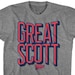 Back to the Future Great Scott Logo Heather Gray Shirts - Etsy