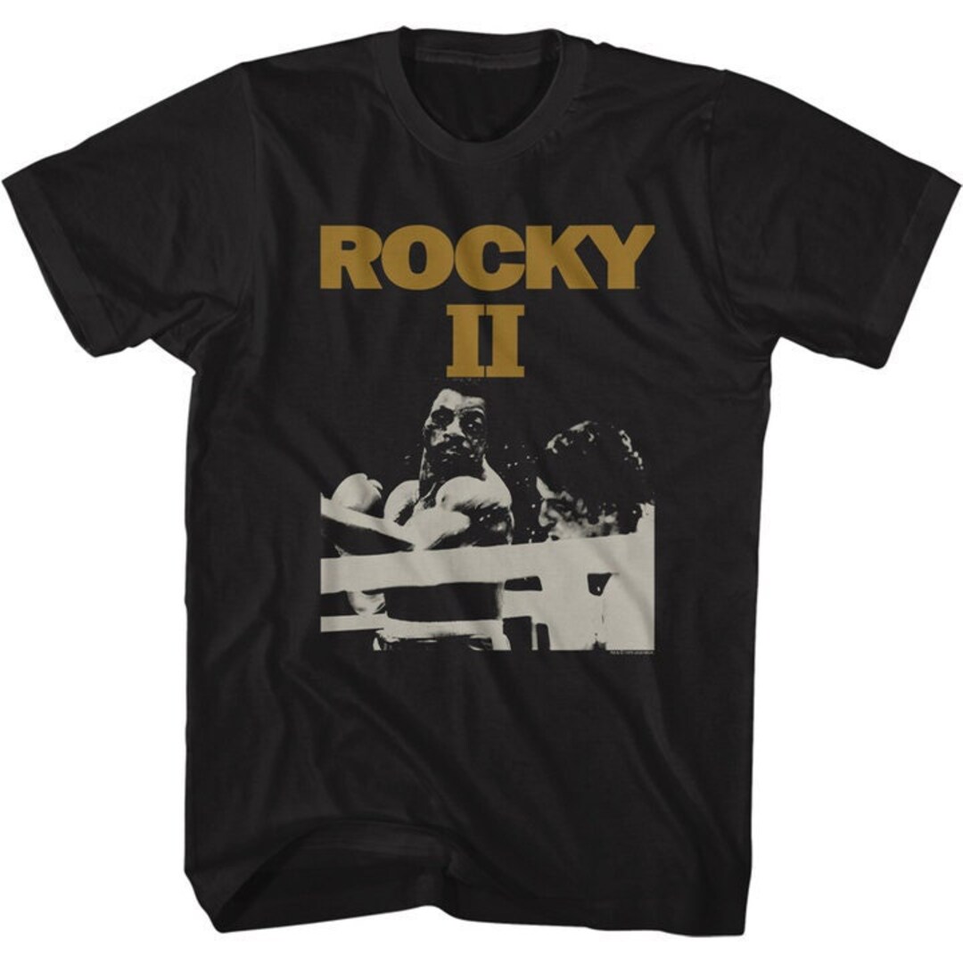 Rocky 2 in the Ring Black Shirts - Etsy