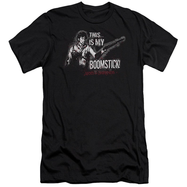 Army of Darkness Ash My Boomstick Black Shirts - Etsy