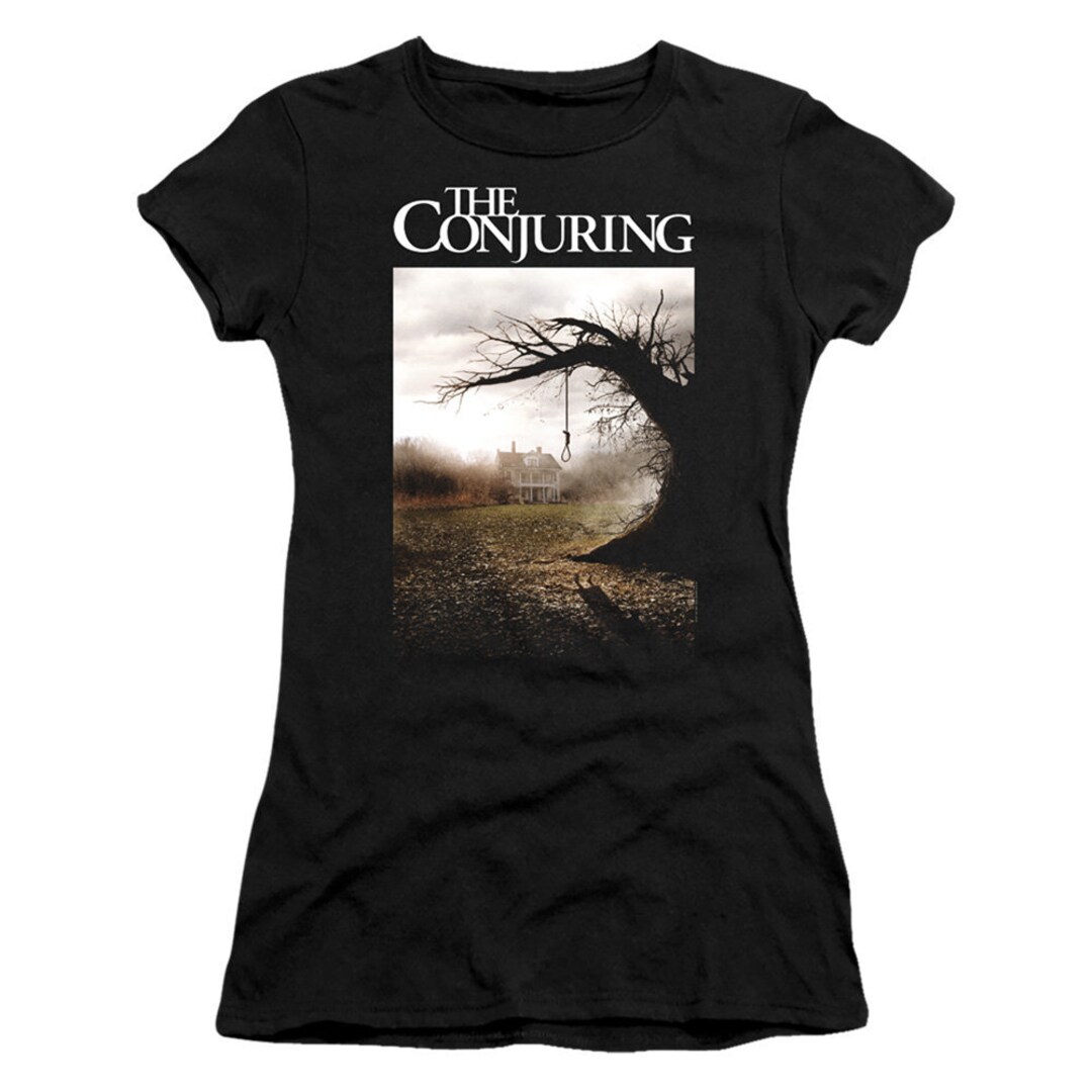 The Conjuring Tree Movie Poster Juniors and Women Black Shirts - Etsy