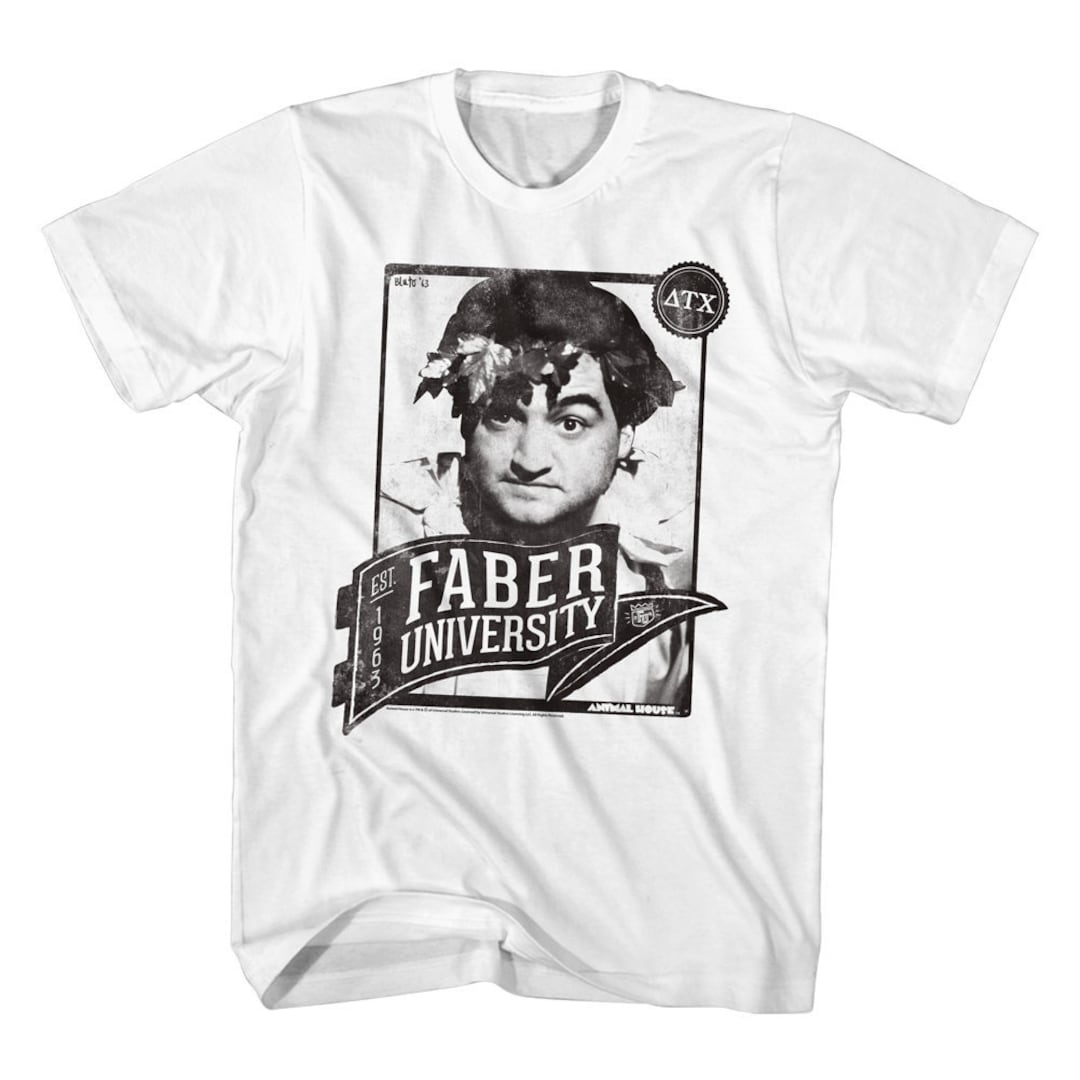 Animal House Faber University Pennant White Shirts - Etsy