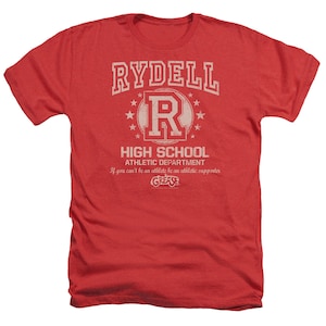 Grease Rydell High School Red Shirts - Etsy