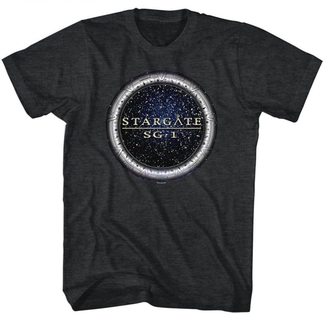 Stargate SG1 Circle Logo Black Heather Shirts - Etsy