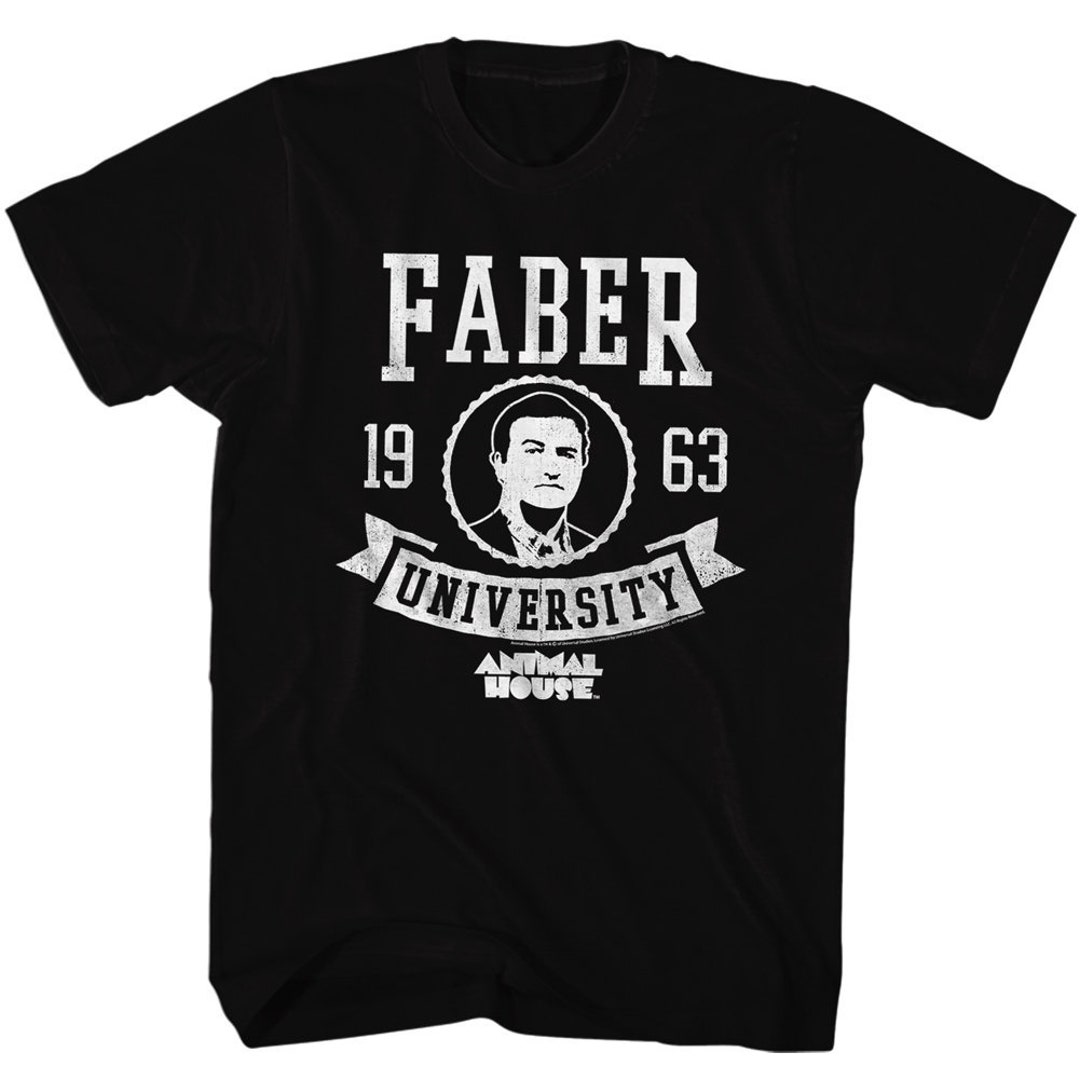Animal House Faber University 1963 Black Shirts - Etsy