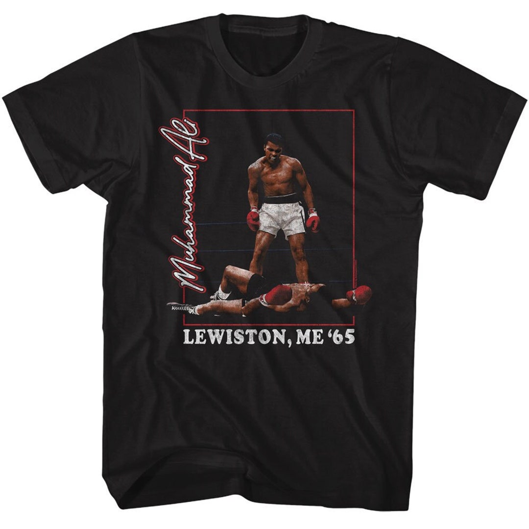 Muhammad Ali Lewiston 1965 Black Shirts - Etsy
