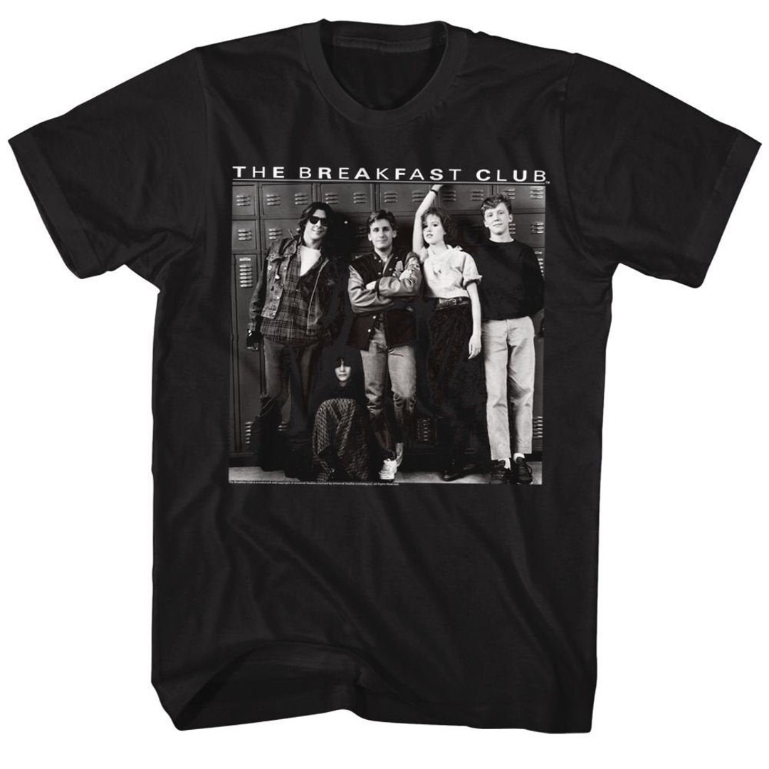 The Breakfast Club Locker Picture Black Shirts - Etsy