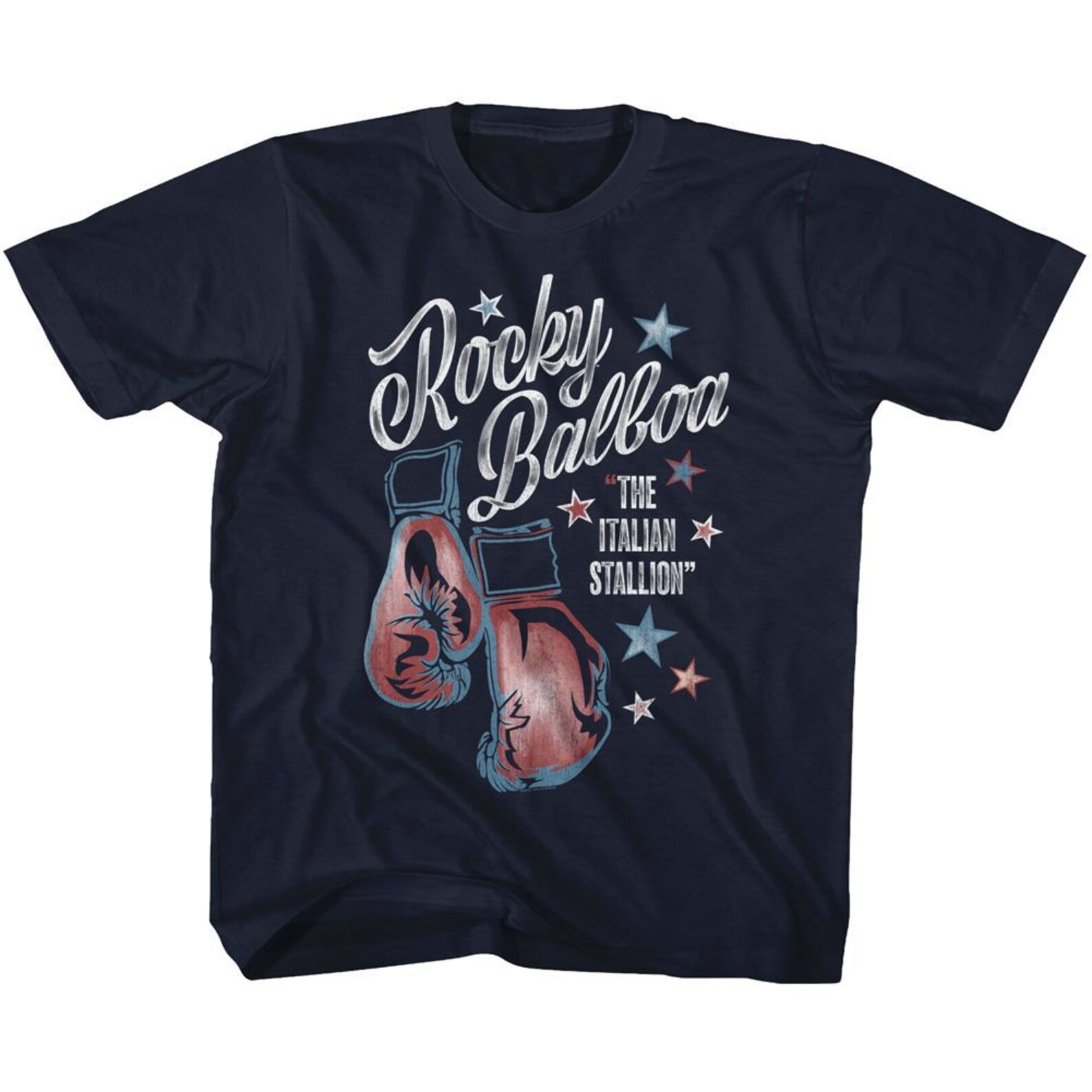 Rocky Balboa the Italian Stallion Boxing Gloves Navy Blue Shirts - Etsy