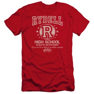 Grease Rydell High School Red Shirts - Etsy
