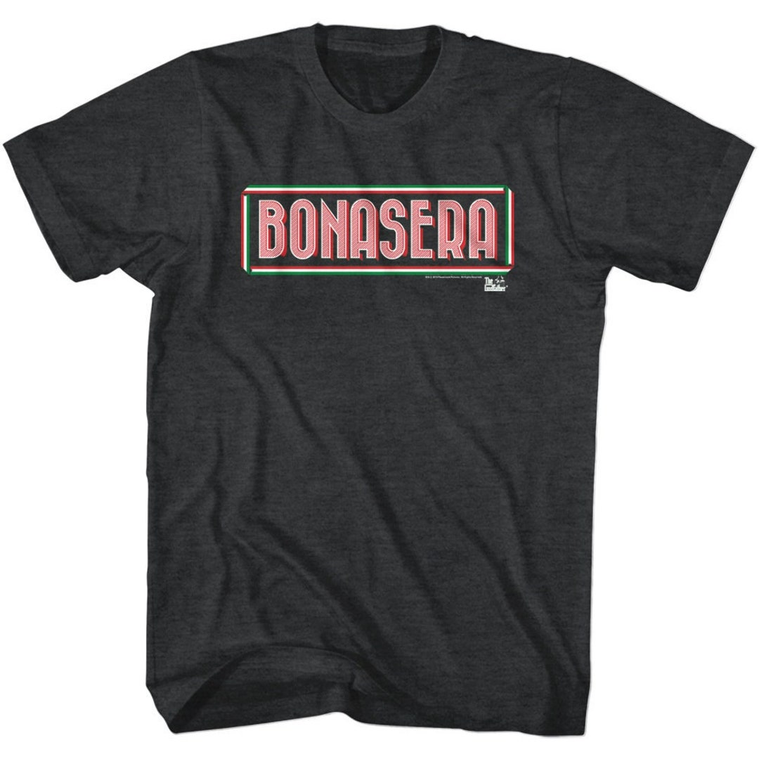 The Godfather Bonasera Black Heather Gray Shirts - Etsy