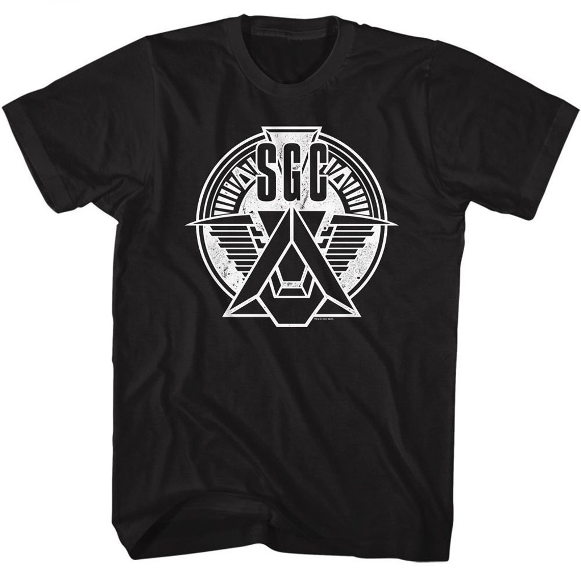 Stargate SGC Emblem 7 Black Shirts - Etsy