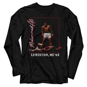 Muhammad Ali Lewiston 1965 Black Shirts - Etsy
