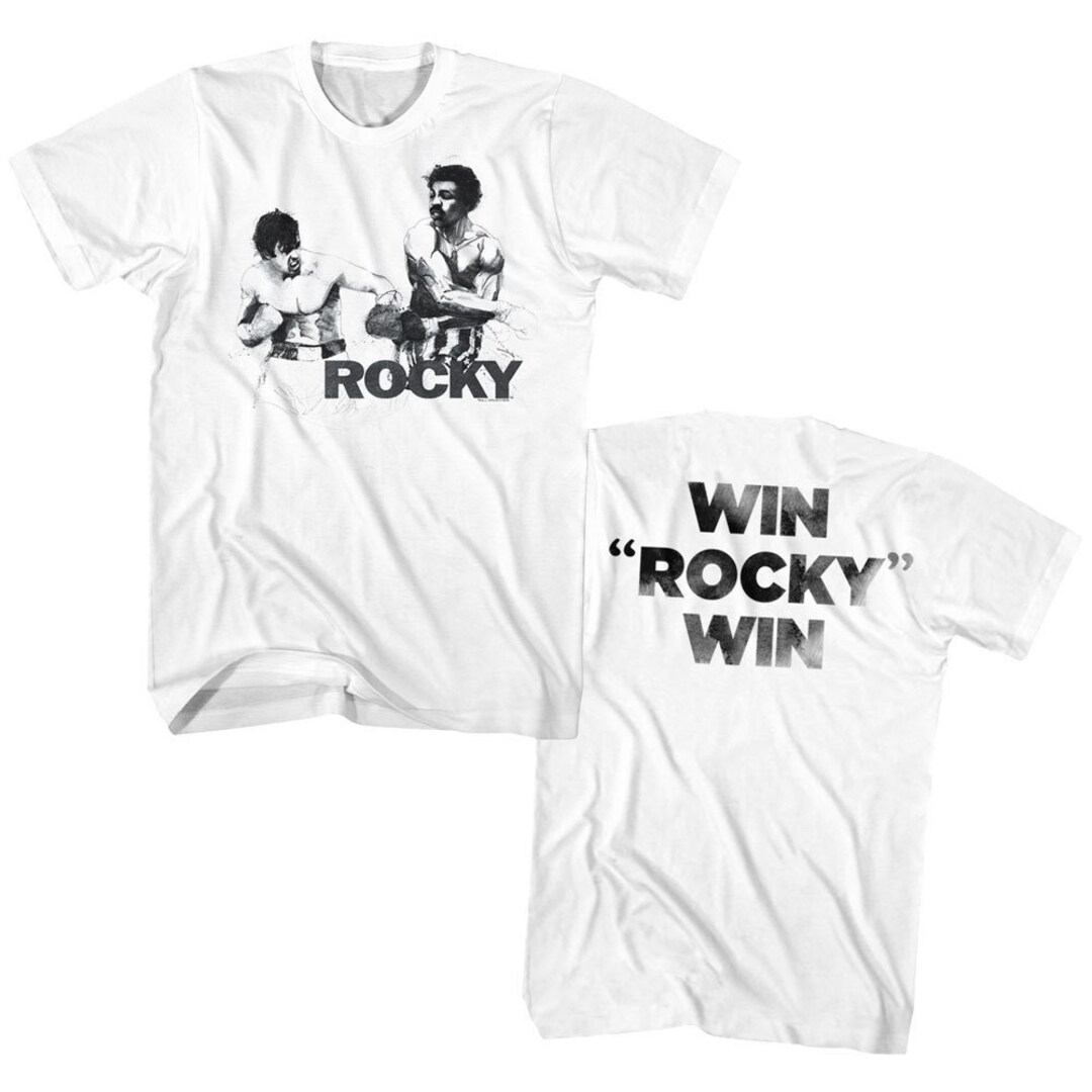 Rocky Win Rocky Win White Shirts - Etsy Österreich