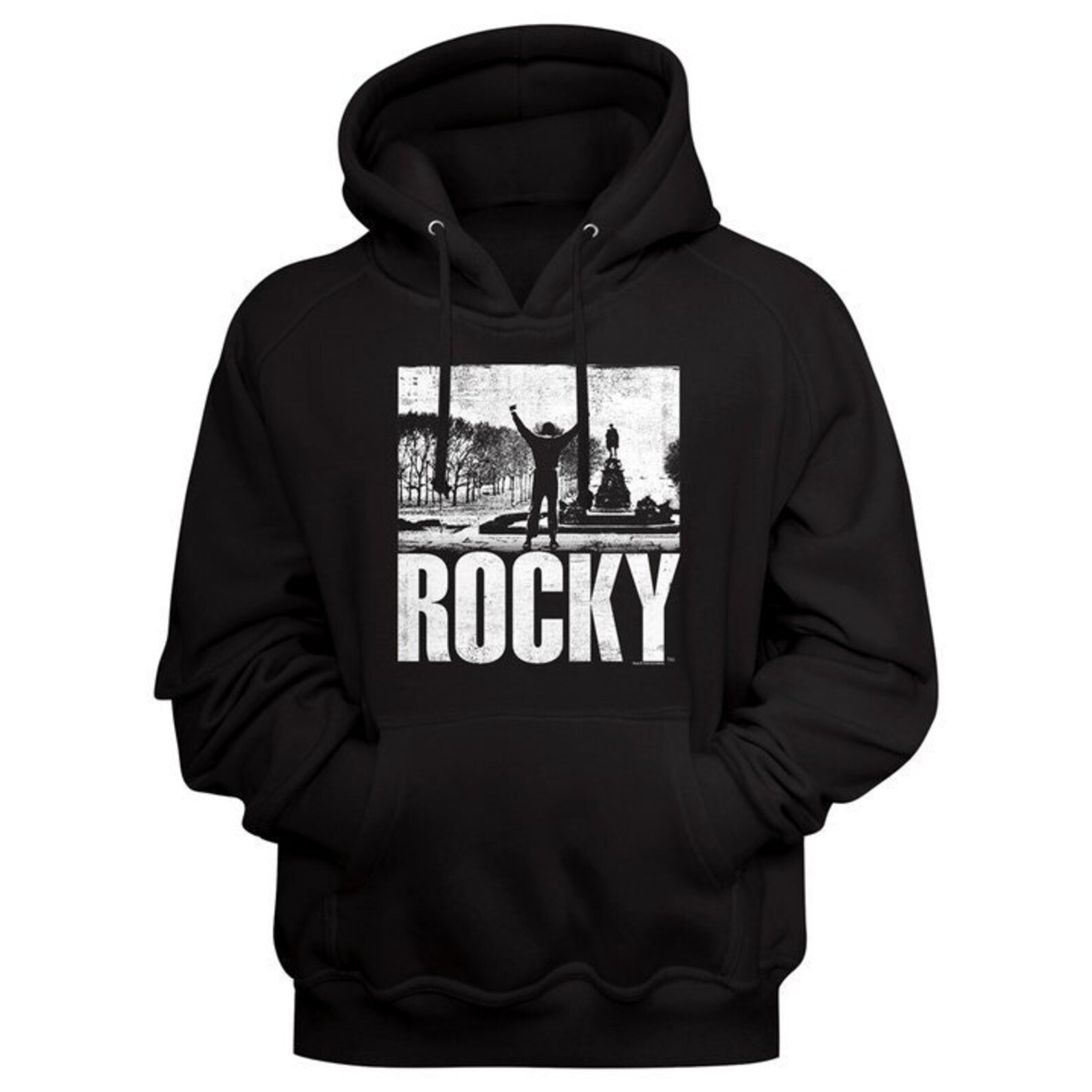 Rocky Iconic Picture Black Hoodies - Etsy