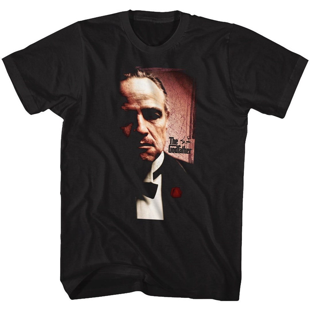 The Godfather Color Picture Black Shirts - Etsy