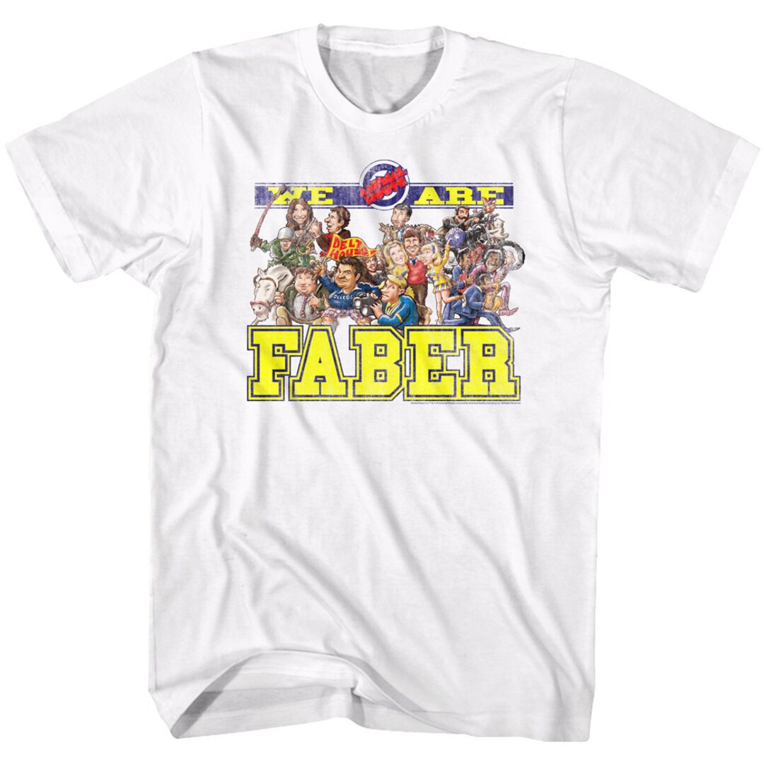 Animal House We Are Faber White Shirts - Etsy