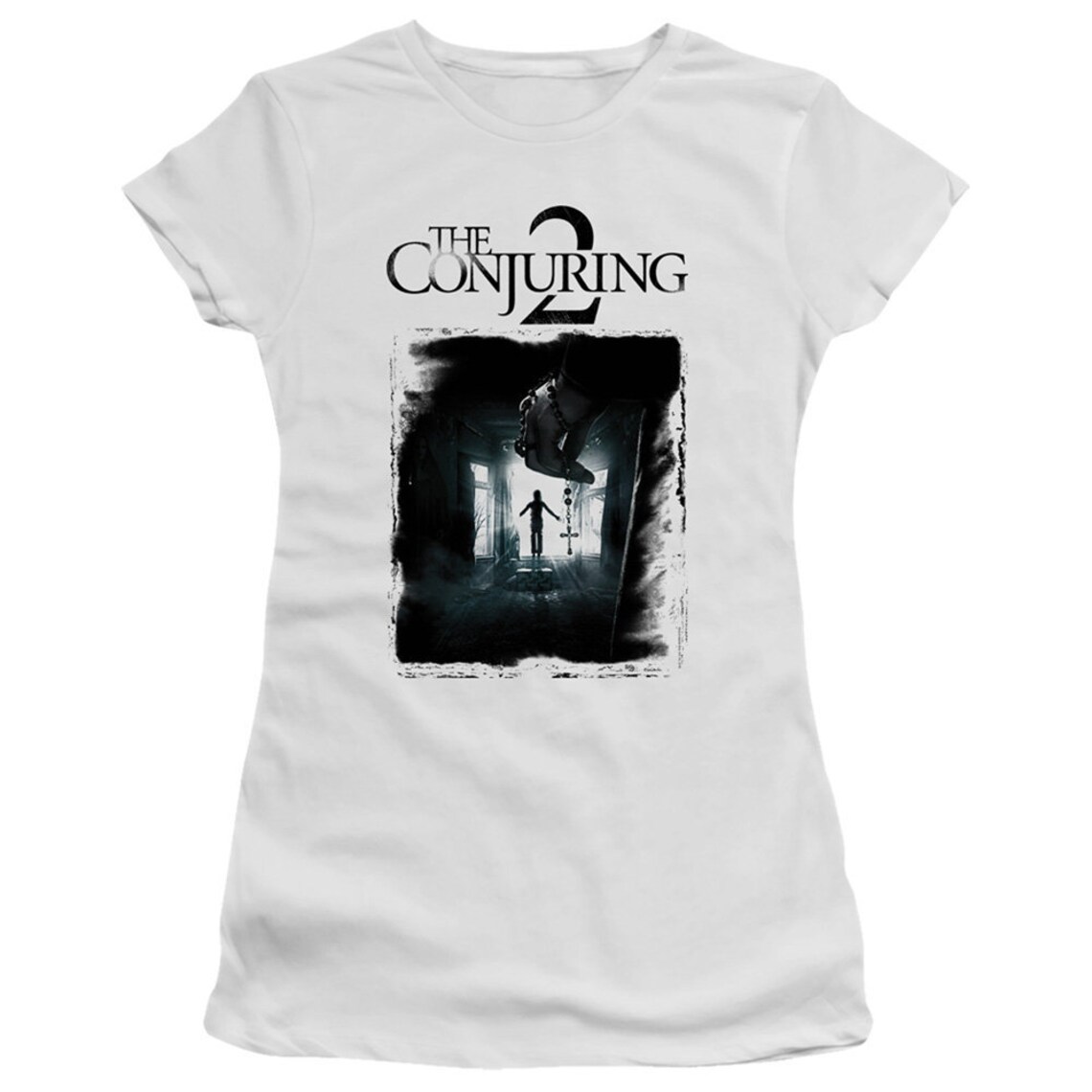 The Conjuring 2 Vintage Poster Juniors and Women White Shirts | Etsy