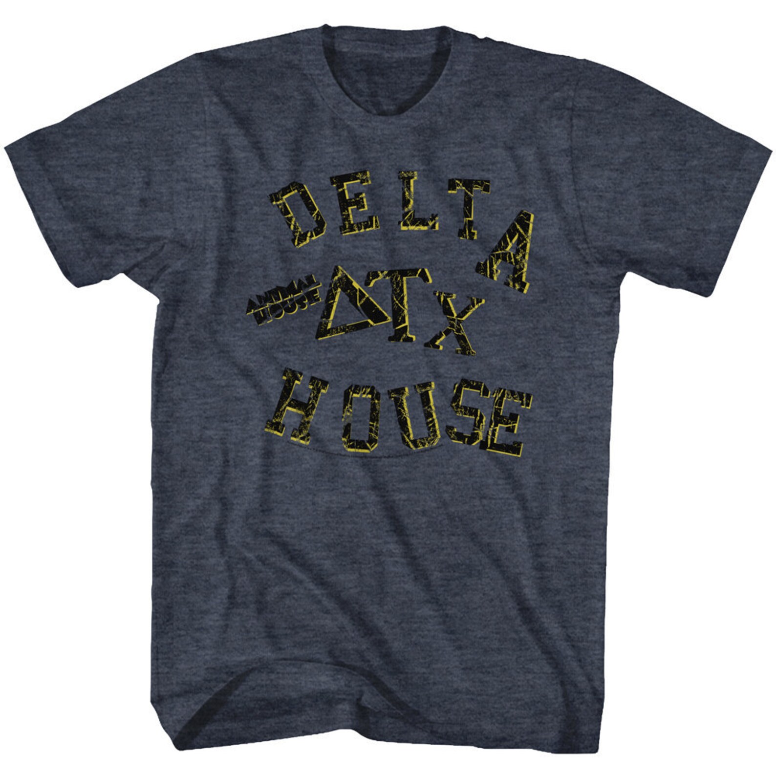 Animal House Delta House Charcoal Heather Gray Shirts - Etsy