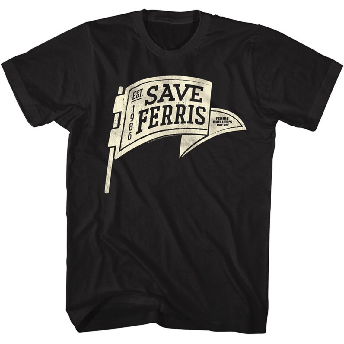 Ferris Bueller's Day off Save Ferris Flag Heather Shirts - Etsy