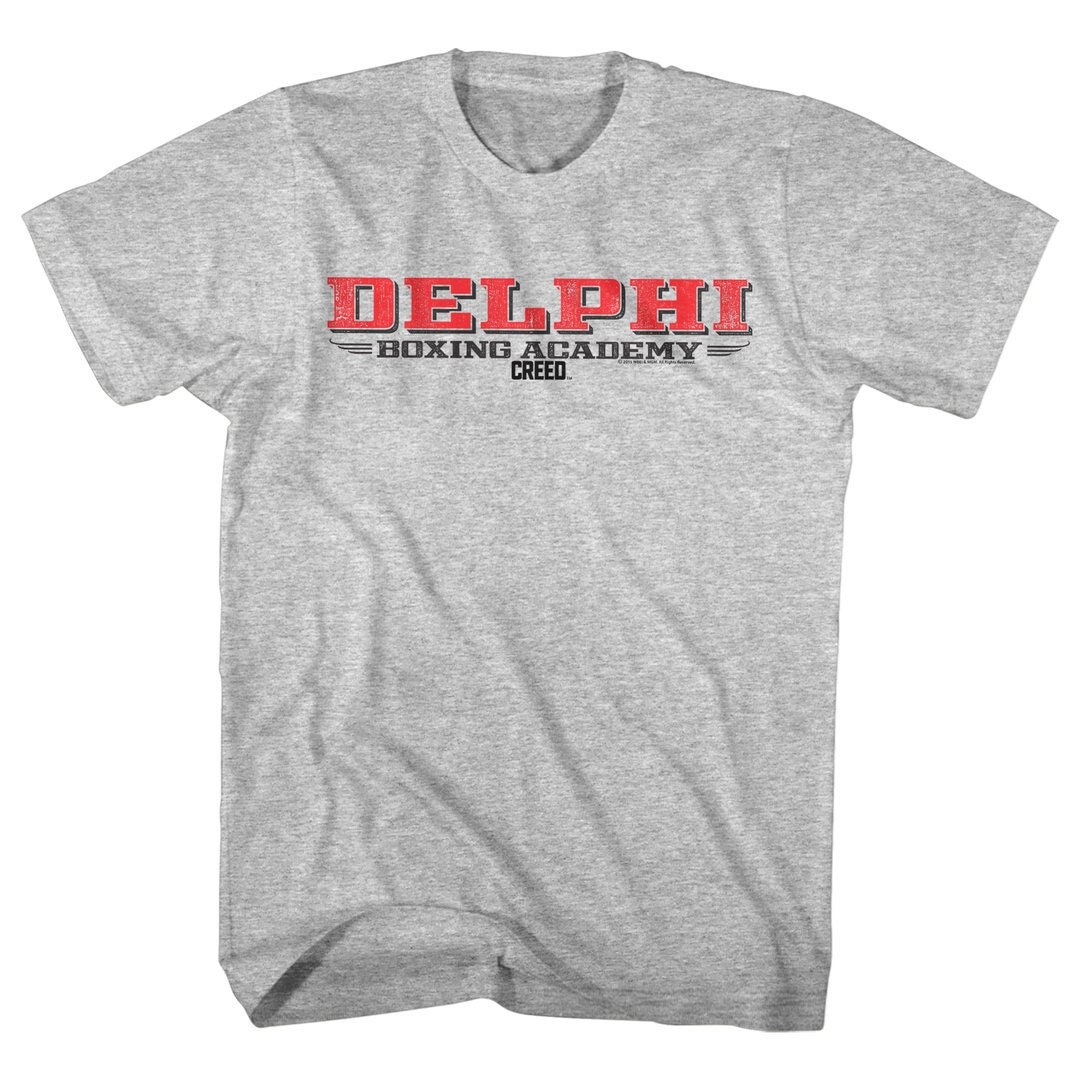 Rocky Delphi Boxing Academy Heather Gray Shirts - Etsy Österreich