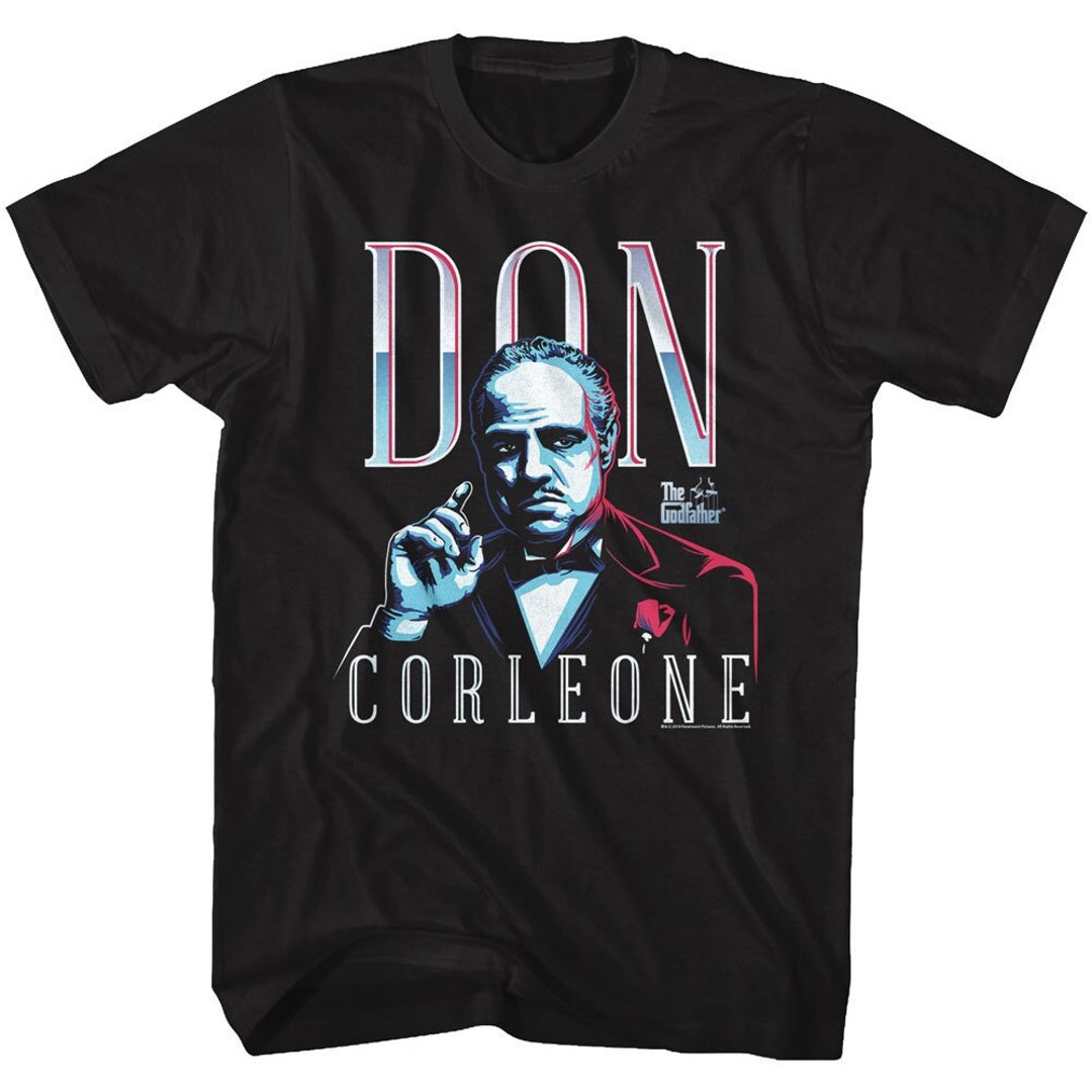 The Godfather Don Corleone Logo Black Shirts - Etsy