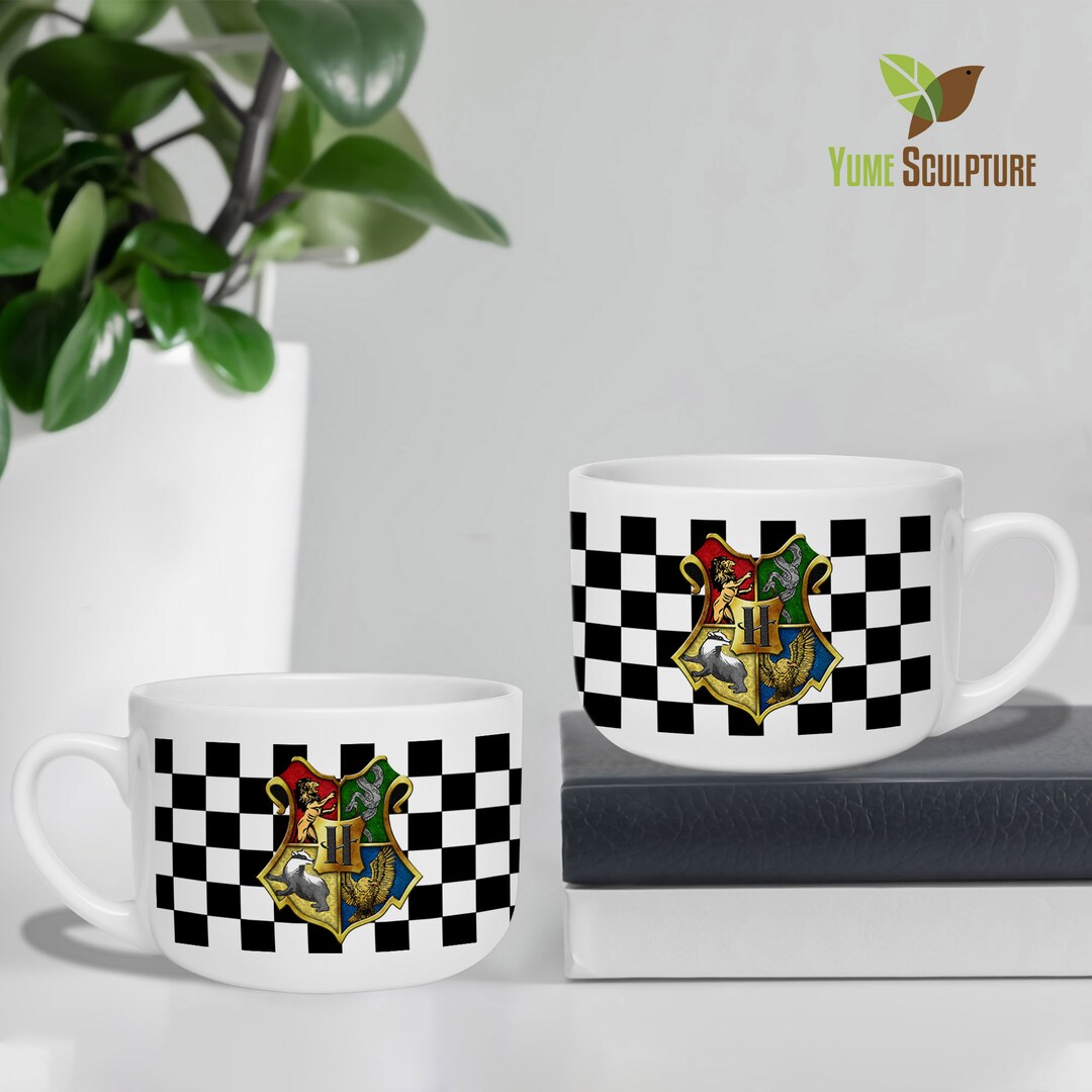 Silver Buffalo Hogwarts Crest Splatter Mug Funny Birthday Gift - Etsy